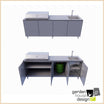 Vlaze ADAPT 240 Proline Gas BBQ & Sink | Garden House Design